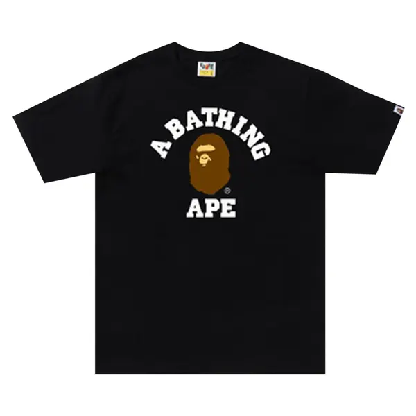 BAPE College Tee - Black