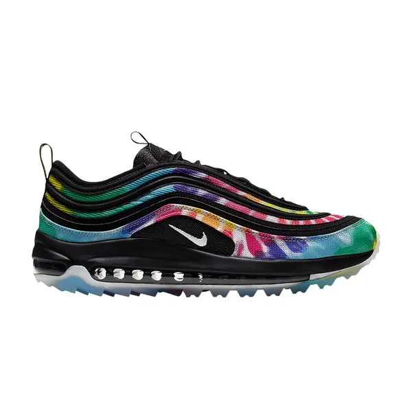 Nike Air Max 97 Golf Tie-dye Alternate Sneakers - Black