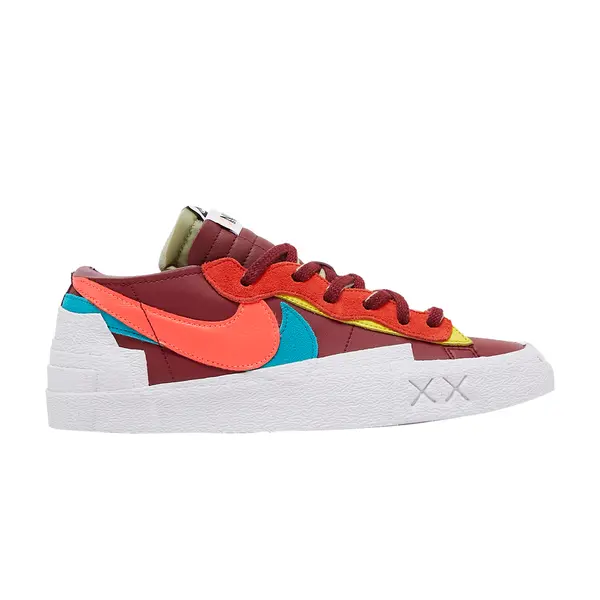 Nike Kaws X Sacai X Blazer Low - Red
