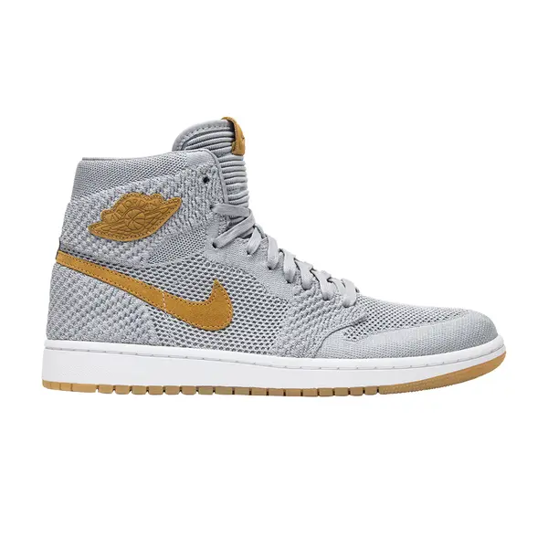 JORDAN 1 Retro High Og Flyknit Sneakers - Grey