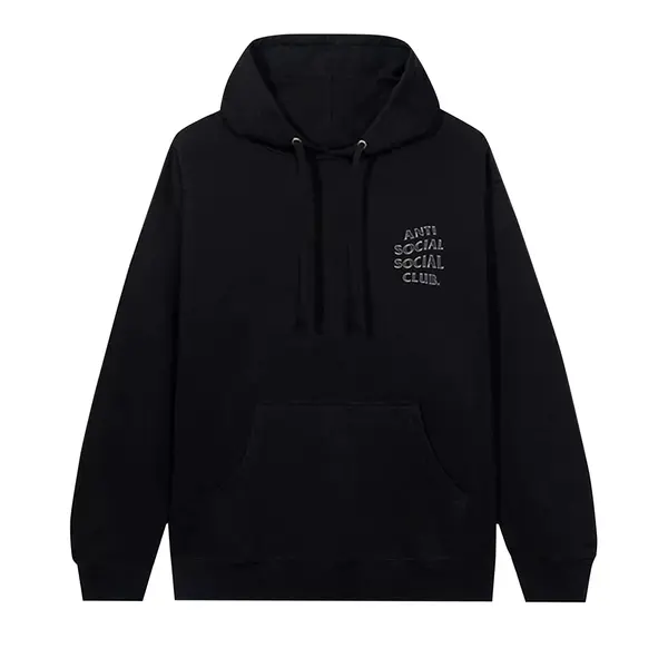 ANTI SOCIAL SOCIAL CLUB Burnouts Hoodie - Black