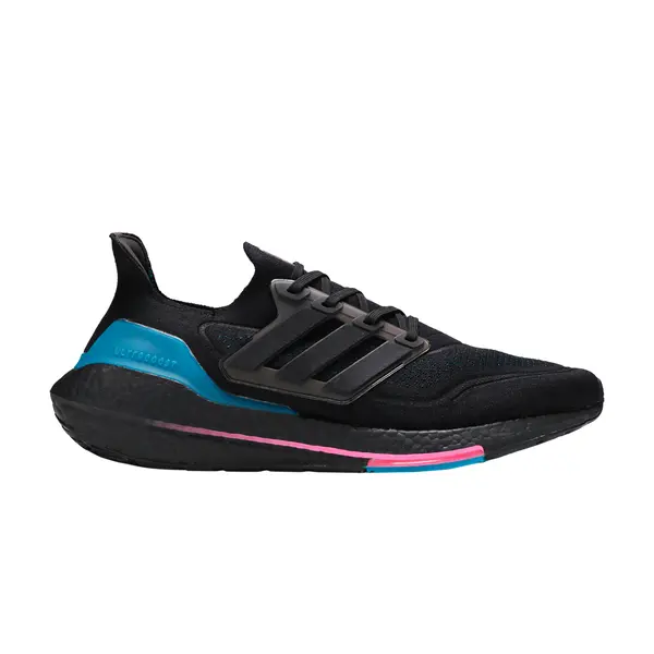 Adidas Ultraboost 21 Athletic Sneakers - Black