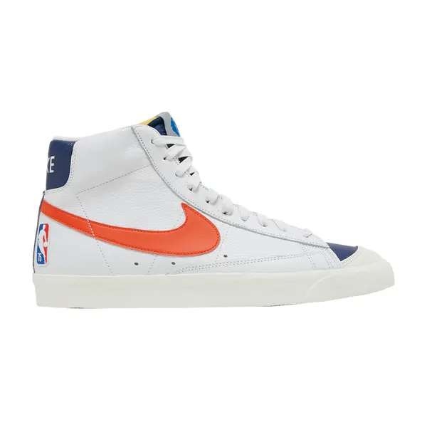 Nike Nba X Blazer Mid '77 Emb '75th Anniversary Knicks' High-top Sneakers