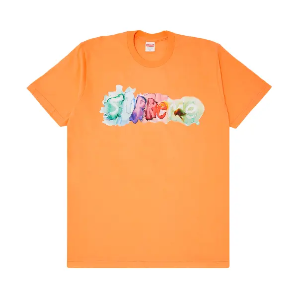 Supreme Watercolor Tee 'peach - Orange