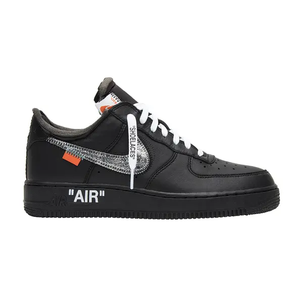 Nike X Off-white Air Force 1 Low '07 'moma' Sneaker - Black