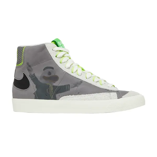 Nike Blazer Mid '77 University Of Oregon Football' Pe Sneakers - Grey