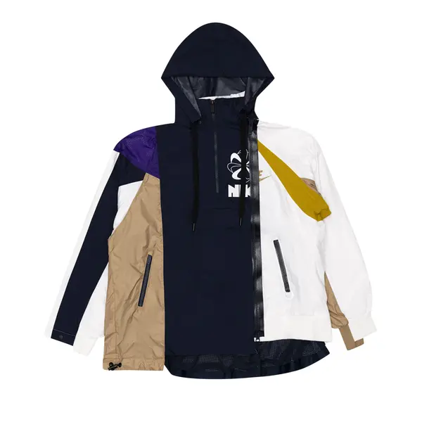 Nike X Sacai Double-zip Jacket - Black