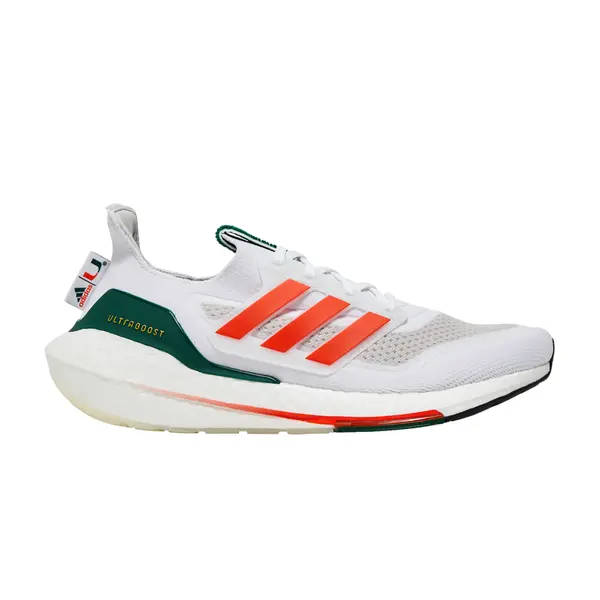 Adidas Ultraboost 21 Ncaa Pack Miami - White