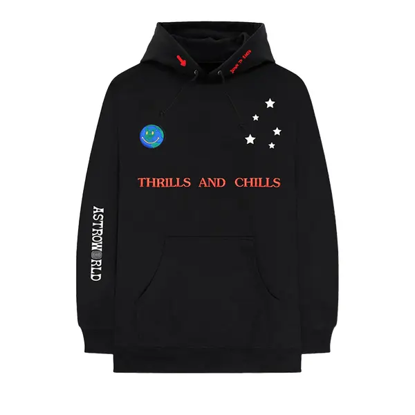 TRAVIS SCOTT Astroworld World Peace Hoodie - Black