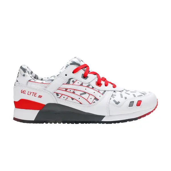 Asics X Foot Locker X Anderson Bluu Gel Lyte 3 'g.i. Joe Storm Shadow' Sneakers - White