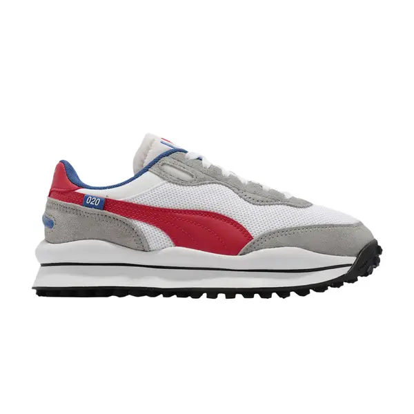 PUMA Style Rider Play On Sd Mesh Sneakers - White