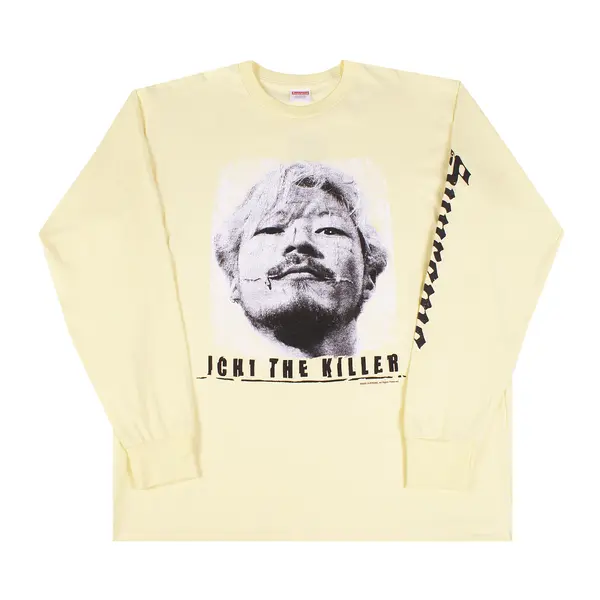 Supreme Ichi The Killer Long-sleeve Tee 'pale - Yellow
