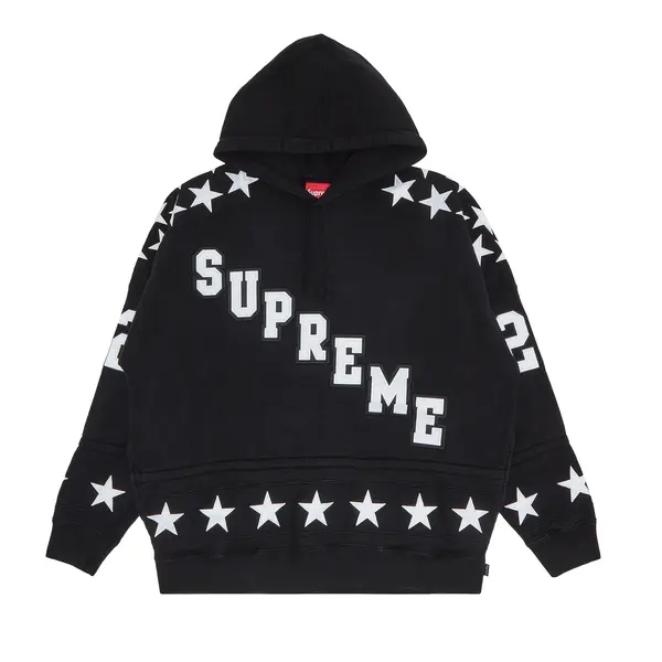 Supreme Hockey Hooded Sweatshirt - Black