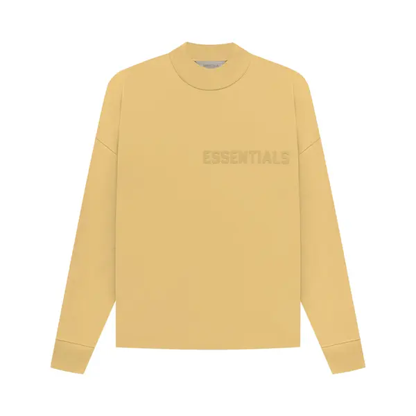 Fear Of God Long-sleeve Mock Neck Tee - Yellow