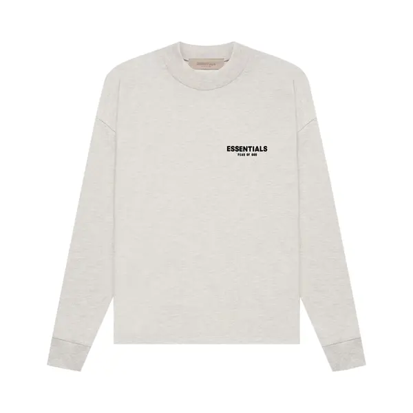 Fear Of God Long-sleeve Tee 'light Oatmeal - Grey