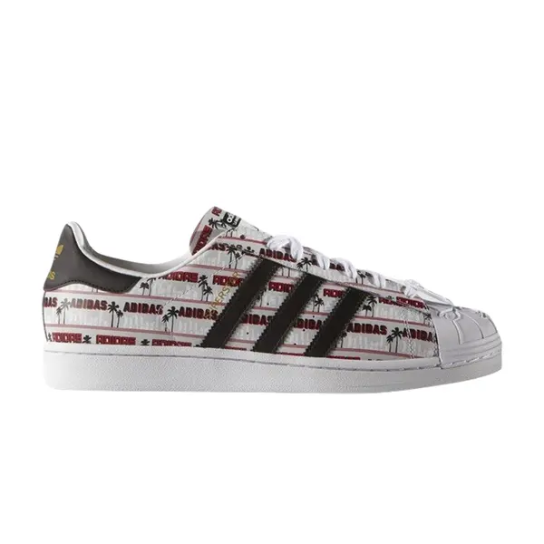 Adidas Nigo X Superstar Bearfoot 'palm Tree - White