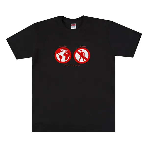 Supreme Save The Planet Tee - Black