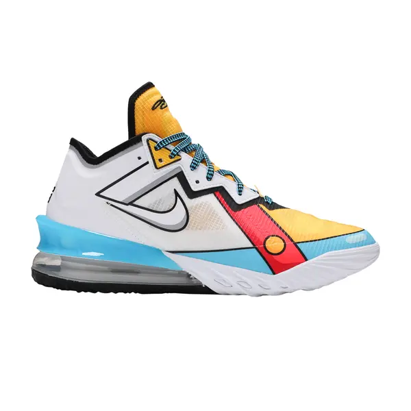 Nike Lebron 18 Low 'stewie' Sneakers - White