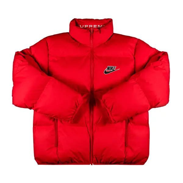 Supreme X Nike Reversible Puffy Jacket - Red