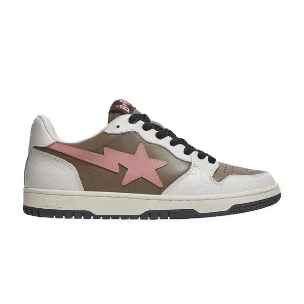 A BATHING APE Court Sta Sneakers - Brown