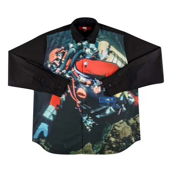 Supreme X Junya Watanabe X Comme Des Garçons Nature Shirt - Black