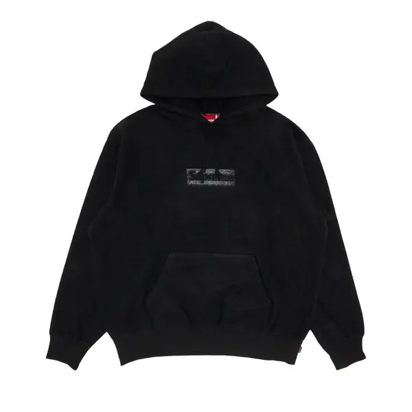 Supreme Inside Out Box Logo Hooded Sweatshirt - Black