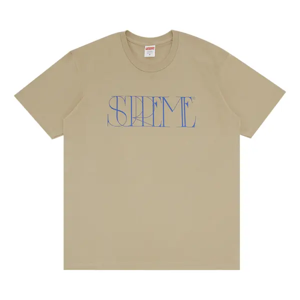 Supreme Trademark Tee 'stone - Tan
