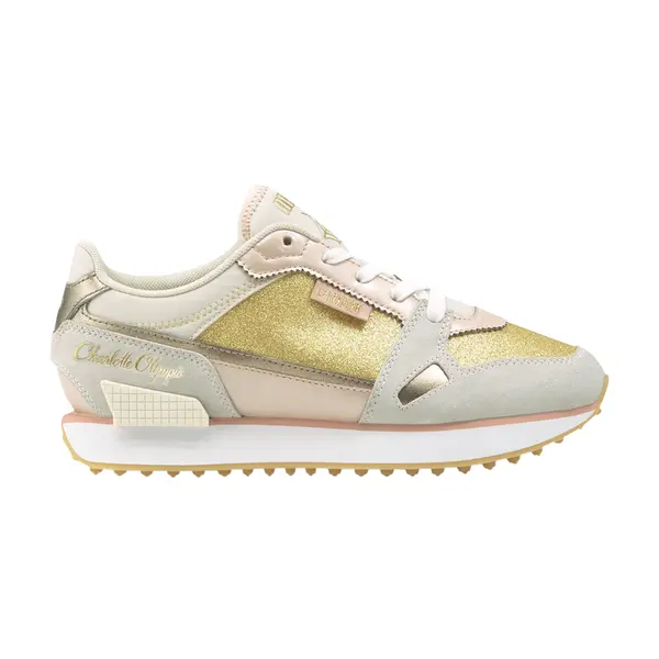 PUMA X Charlotte Olympia Mile Rider Sneakers - White