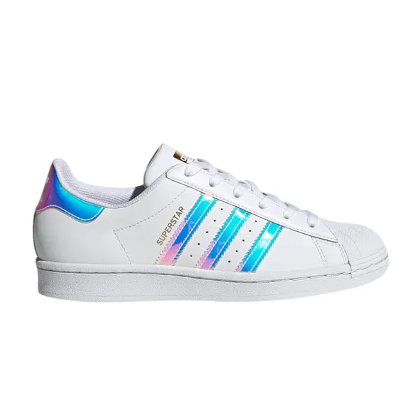 Adidas Superstar Iridescent Sneakers - White