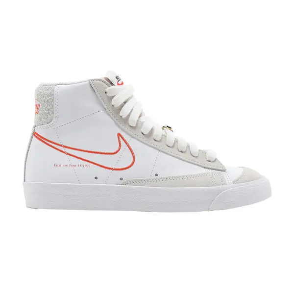 Nike Blazer Mid '77 Se 'first Use' Sneakers - White