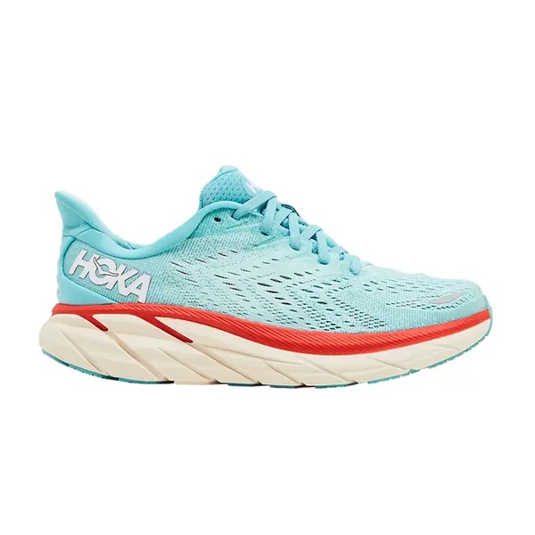 HOKA® Wmns Clifton 8 Wide 'aquarella - Blue