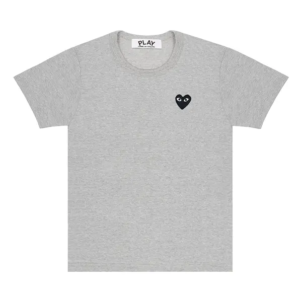 Play Comme Des Garcon Heart T-shirt - Grey