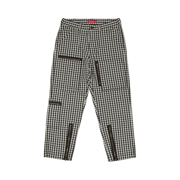Supreme Gingham Flight Pant
