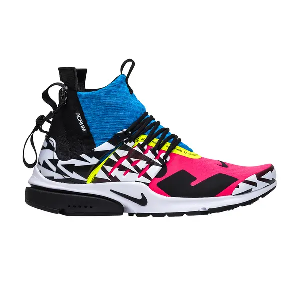 Nike Acronym X Air Presto Mid Sneakers - Pink