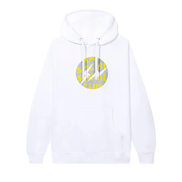 ANTI SOCIAL SOCIAL CLUB X Fragment Called Interference Hoodie - White