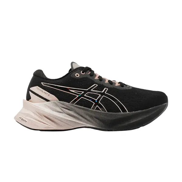 Asics Novablast 3 Platinum Sneakers - Black
