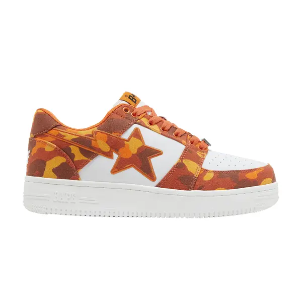 A BATHING APE Heron Preston X Bapesta 'abc Camo - Orange