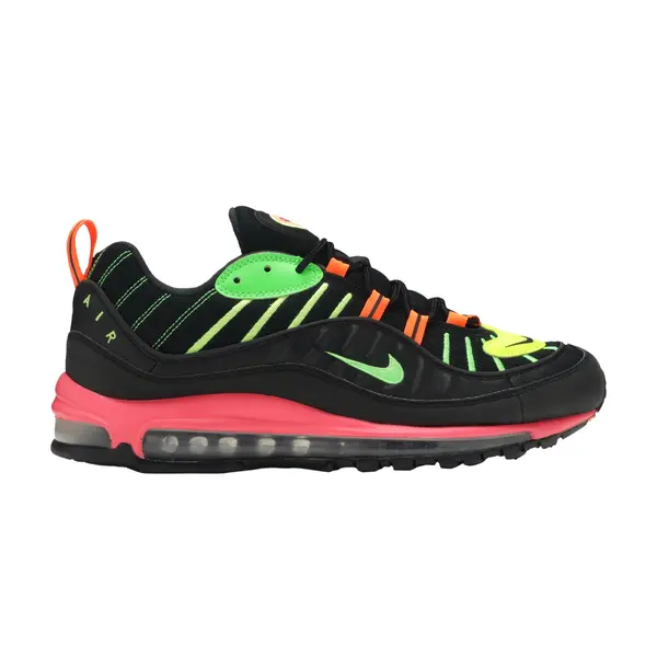 Nike Air Max 98 'tokyo Neon' Sneakers - Black