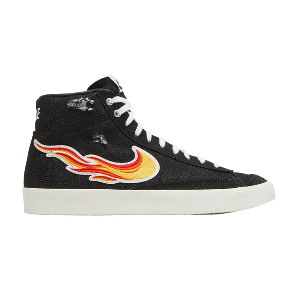 Nike Blazer Mid '77 'cleveland Rocks' High-top Sneakers - Black