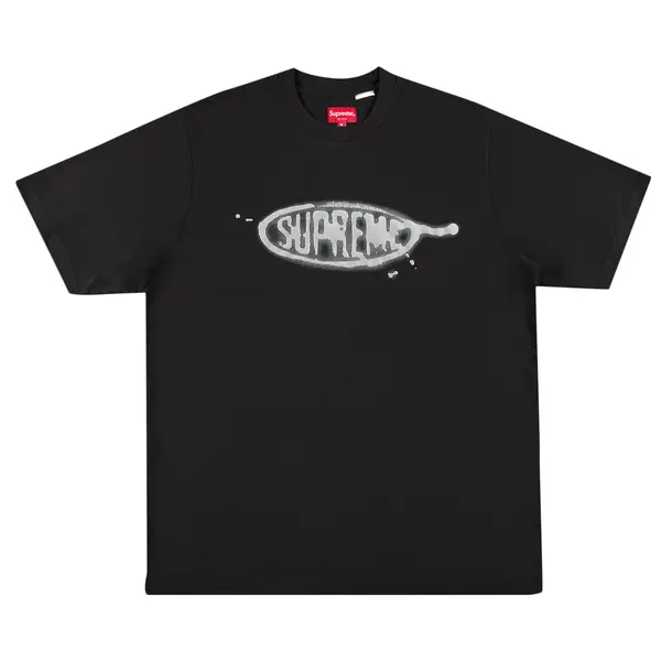 Supreme Ink Blot Short-sleeve Top - Black