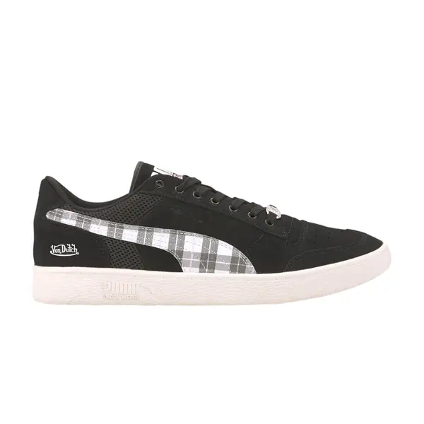 PUMA X Von Dutch Ralph Sampson Plaid Sneakers - Black