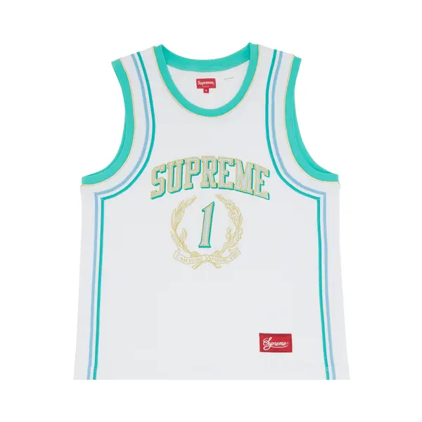 Supreme Campioni Basketball Jersey - White