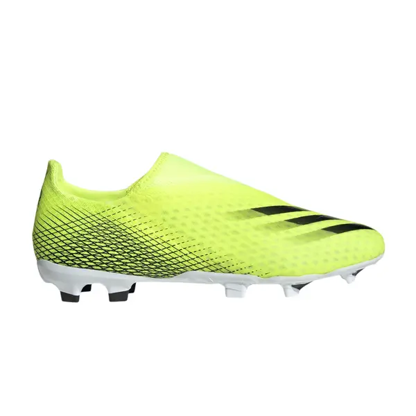 Adidas X Ghosted.3 Laceless Fg - Yellow