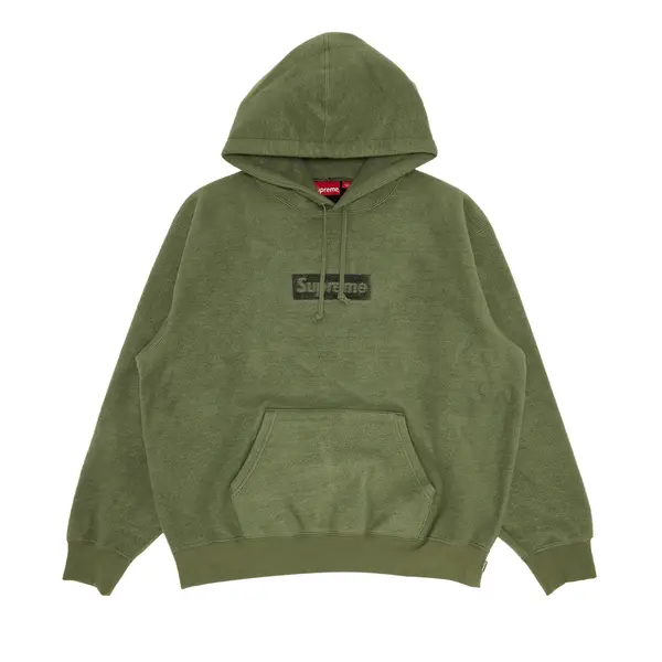 Supreme Inside Out Box Logo Hooded Sweatshirt - Green