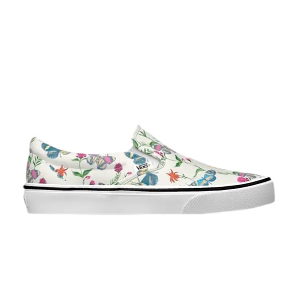 VANS Parks Project X Classic Slip-on 'butterfly Floral - White