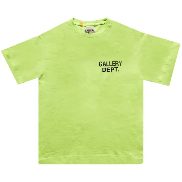 GALLERY DEPT. Vintage Souvenir Tee 'lime - Green