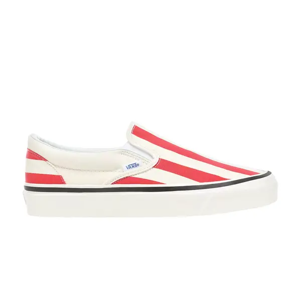 VANS Classic Slip-on 98 Dx 'anaheim Factory Big Stripes - Red