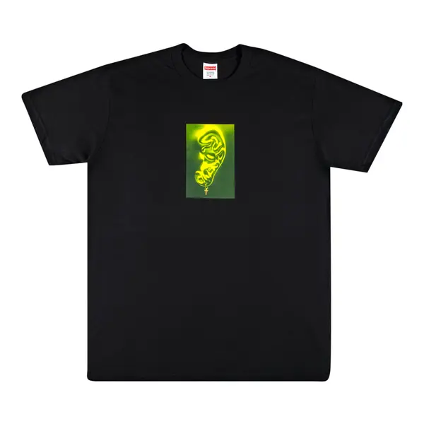Supreme Ear Tee - Black