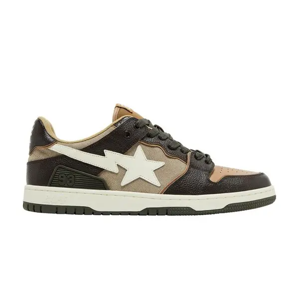 A BATHING APE Sk8 Sta #13 Sneakers - Brown