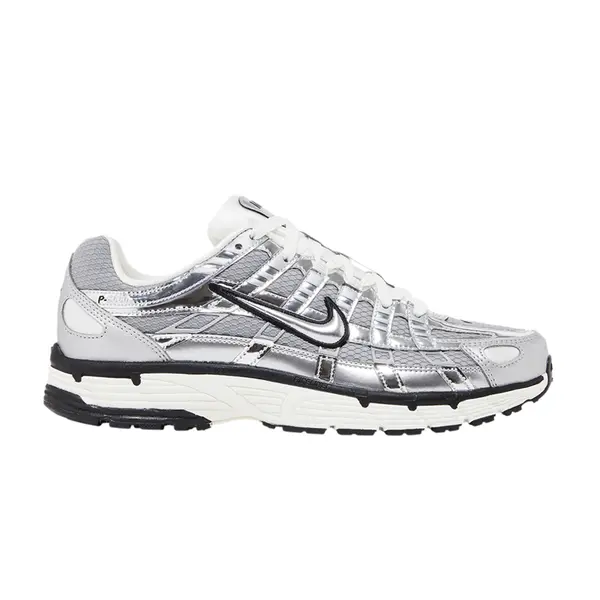 Nike P-6000 Athletic Sneakers - Silver